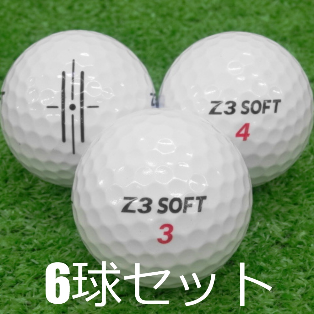 【楽天市場】ロストボール Z3 SOFT 6球セット 中古 Bランク ゴルフライブ ソフトディスタンススピン ルール適合モデル 白 ゴルフボール：ゴルフボール専門店セブンツー