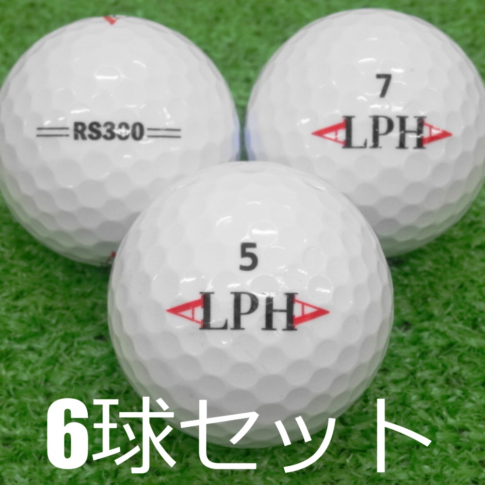 【楽天市場】ロストボール ゴルフボール ALPHA RS300 ホワイト 6球セット 中古 Aランク 特選 アルファ さあ共に行こう300yのその先へ！最大初速級MAX HOT HOT ...