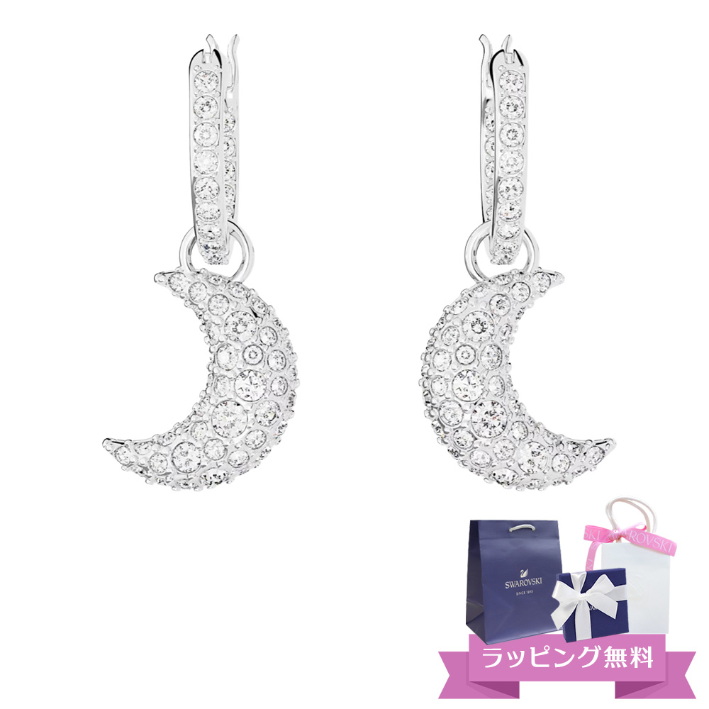 【楽天市場】スワロフスキー SWAROVSKI Luna ドロップピアス 5666157：コレカラスタイル