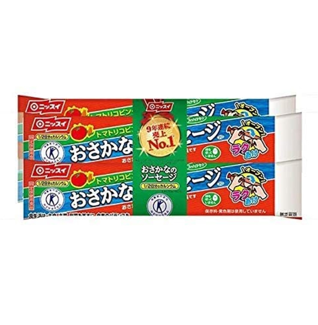 【楽天市場】【P最大15倍! 10倍のみ要エントリー 20日限定】魚肉ソーセージ おさかな ソーセージ おさかなのソーセージ 4本束 日本水産 ...