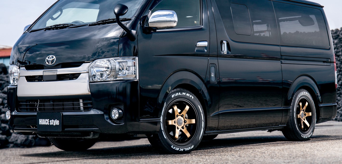 【楽天市場】舞杏(カズキオート) KBレーシング 17インチ ブラックスポーク 【厳選輸入215/60R17ホイールタイヤセット】 200系 ...