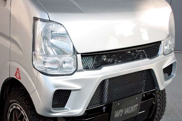 【楽天市場】ガレージベリー VARY VALIANT 【ハイリフト車】フロントバンパースポイラー未塗装 FRP製 DA17エブリィ：エスエイチカンパニー