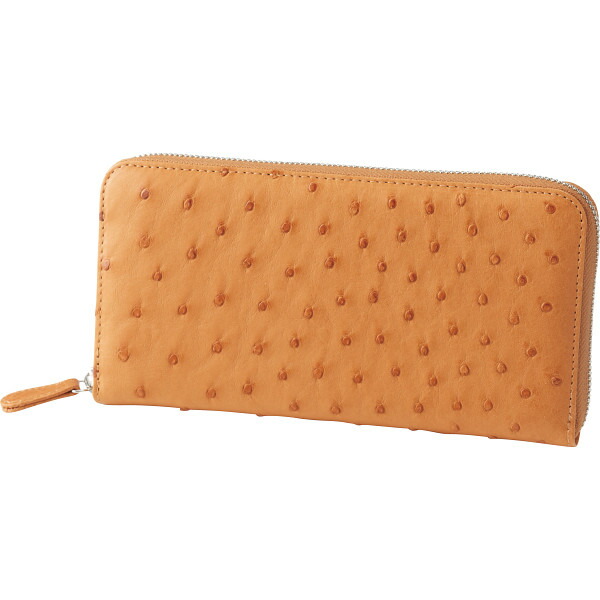 楽天市場】オーストリッチ ラウンドファスナー長財布 ブラック S