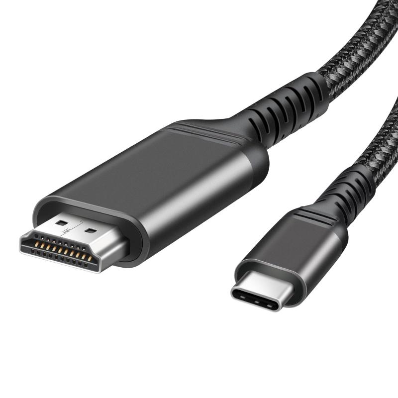 【楽天市場】USB C HDMI変換ケーブル4 K HDMI Type C HDMI Type Cアダプタ[HDMI 4 Kビデオ出力&Thunderbolt 3互換]1 m USB Type ...