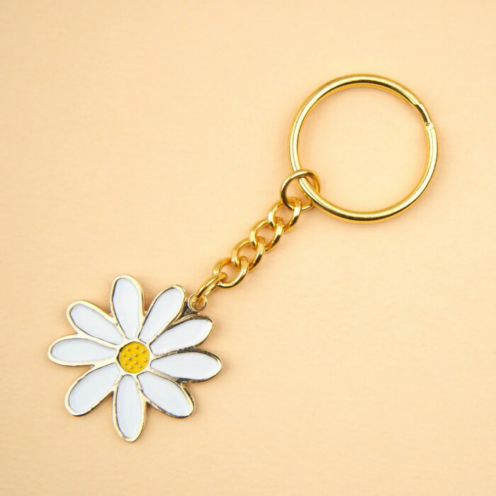 【楽天市場】ククシュゼット 正規商品 新作 キーリング キーホルダー かわいい 花 ギフト Coucou Suzette デイジー キーリング ...