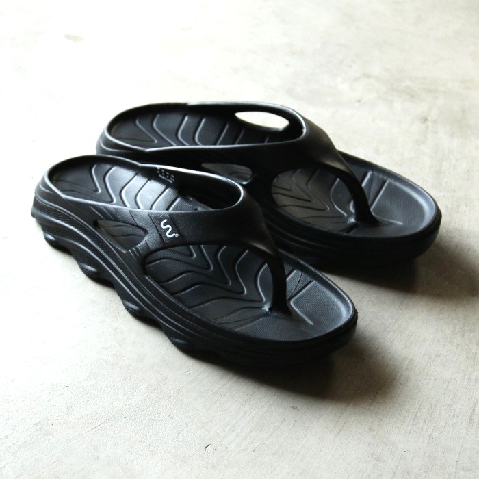 【楽天市場】再入荷 Doubleu ダブリュー サンダル RIVA MEN リカバリー サンダル アウトドア レジャー ビーチ BLACK ブラック 2024秋冬新作：Shafter