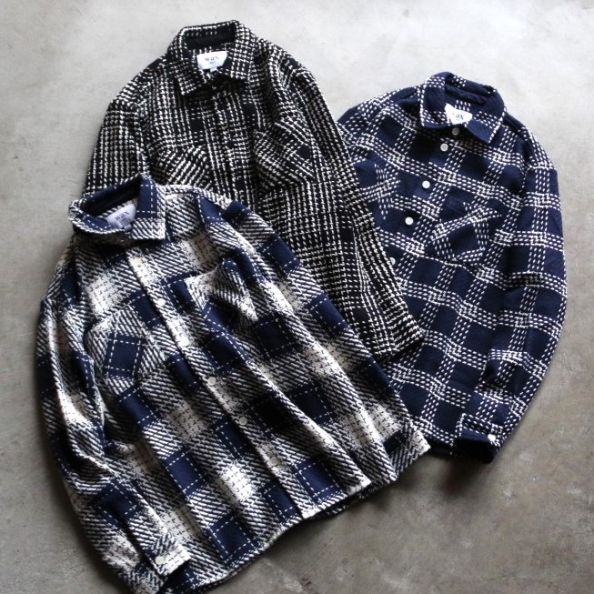【楽天市場】ワックスロンドン ユニセックス wax london ホワイティング オーバー シャツ WHITING OVERSHIRT ...