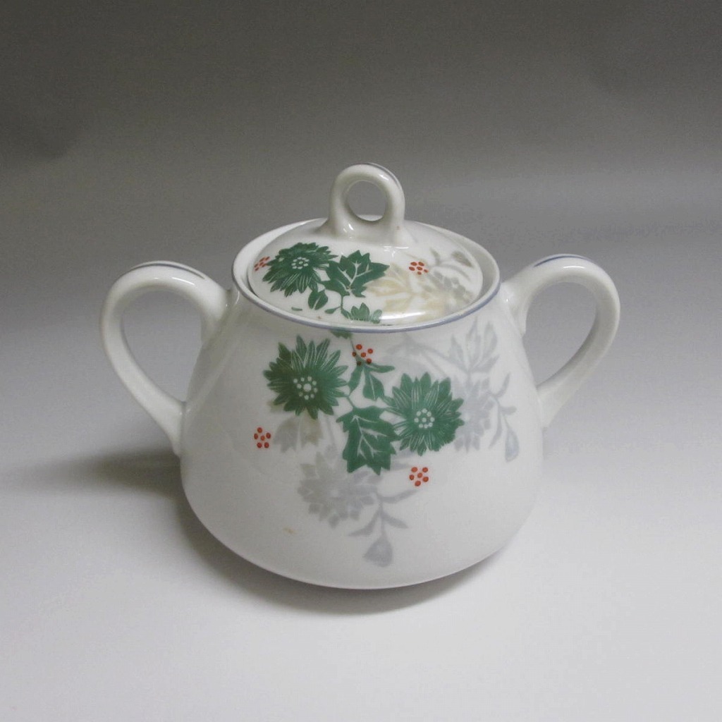 【楽天市場】★富士製陶/FUJI CHINA NAGOYA シュガーポット 野菊/草花 昭和レトロ ビンテージ ノリタケカンパニー 新入荷 ...