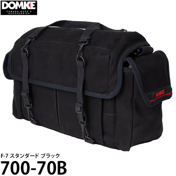 【楽天市場】【送料無料】 ドンケ 700-70B F-7 スタンダード ブラック [DOMKE カメラバッグ 一眼レフ ショルダーバッグ ...