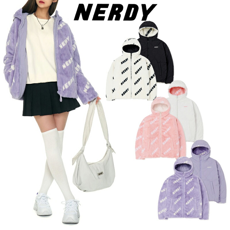 【楽天市場】NERDY ノルディ HE&SHE [送料無料] 2022AW ミュリーリバーシブルロゴジャケット MUHLY ...