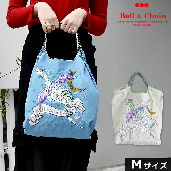 【楽天市場】【送料無料】 【即納】 Ball＆Chain ボールアンドチェーン 正規品 D.DRAGON Mサイズ 龍 ドラゴン バッグ ...