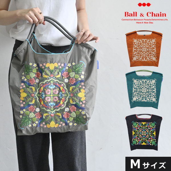【楽天市場】【送料無料】【即納】 Ball＆Chain ボールアンドチェーン 正規品 HAWAII BANDANA Mサイズ バッグ エコ ...