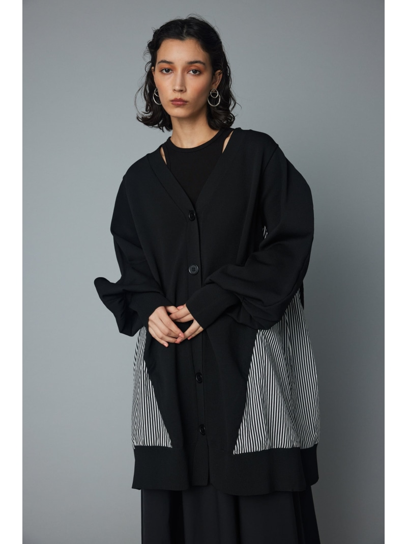 【楽天市場】【SALE／10%OFF】Wave sleeve long cardigan HeRIN.CYE ヘリンドットサイ トップス ...