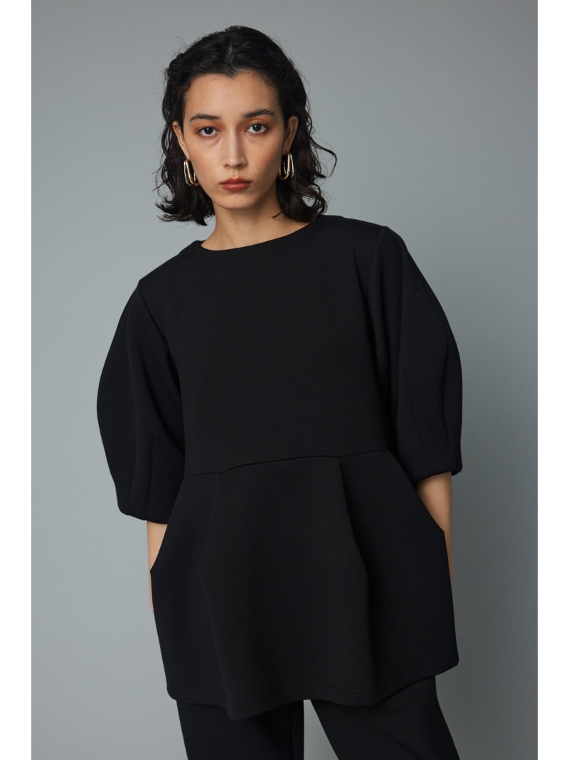 【楽天市場】【SALE／20%OFF】Feels puff sleeve tops HeRIN.CYE ヘリンドットサイ トップス カットソー ...