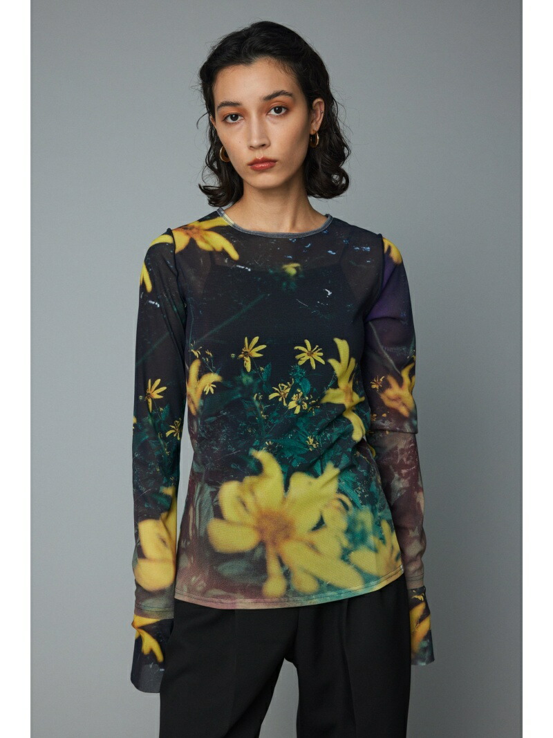 【楽天市場】TAKAKO NOEL MESH LONG TEE HeRIN.CYE ヘリンドットサイ トップス カットソー・Tシャツ【送料無料 ...