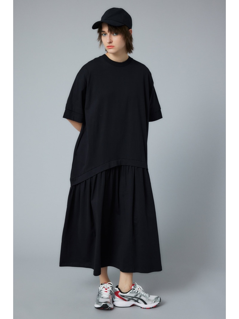 【楽天市場】[予約]Cut relax dress HeRIN.CYE ヘリンドットサイ ワンピース・ドレス ワンピース ブラック グリーン ネイビー【送料無料】[Rakuten ...