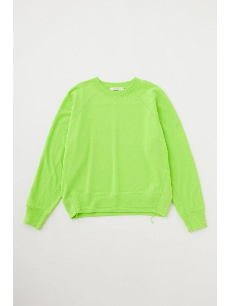 【楽天市場】【SALE／40%OFF】NEON SWEAT プルオーバー MOUSSY マウジー トップス カットソー・Tシャツ グリーン ...