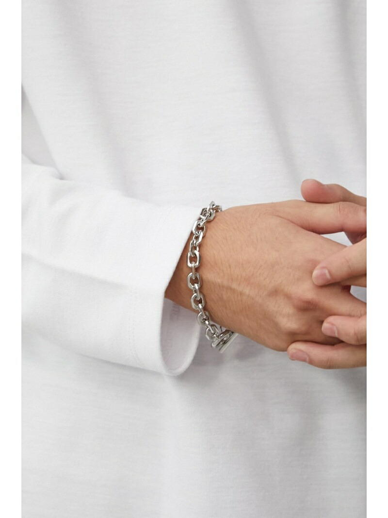 【楽天市場】BLOCK CHAIN BRACELET AZUL BY MOUSSY アズールバイマウジー アクセサリー・腕時計 ブレスレット ...