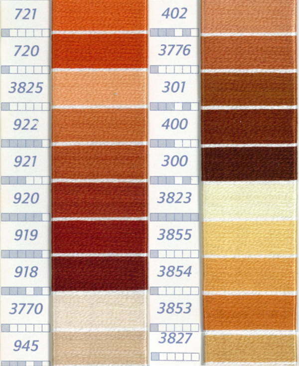 dmc绣线色号对照表-千图网