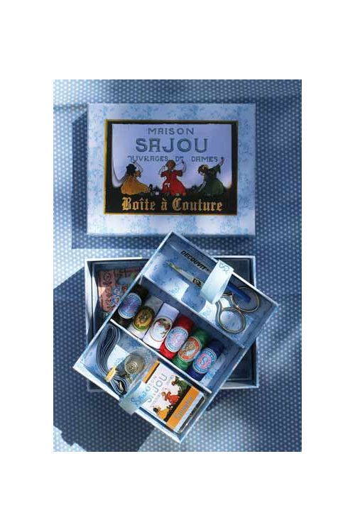 【楽天市場】MAISON SAJOU 裁縫箱 【BO?TE ? COUTURE COMPL?TE FILLETTES SAJOU ...