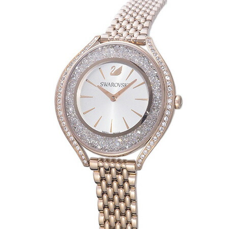 【楽天市場】 ミウラ スワロフスキー SWAROVSKI Crystalline Aura ウォッチ 5519456 ローズゴールド【中古 ...