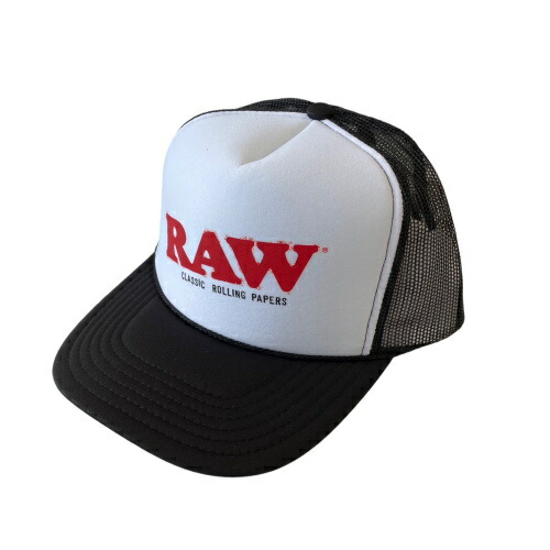 【楽天市場】RAW メッシュキャップ フリーサイズ ホワイト ロウ ロー ロゴ：シエンジロリン村 楽天市場店