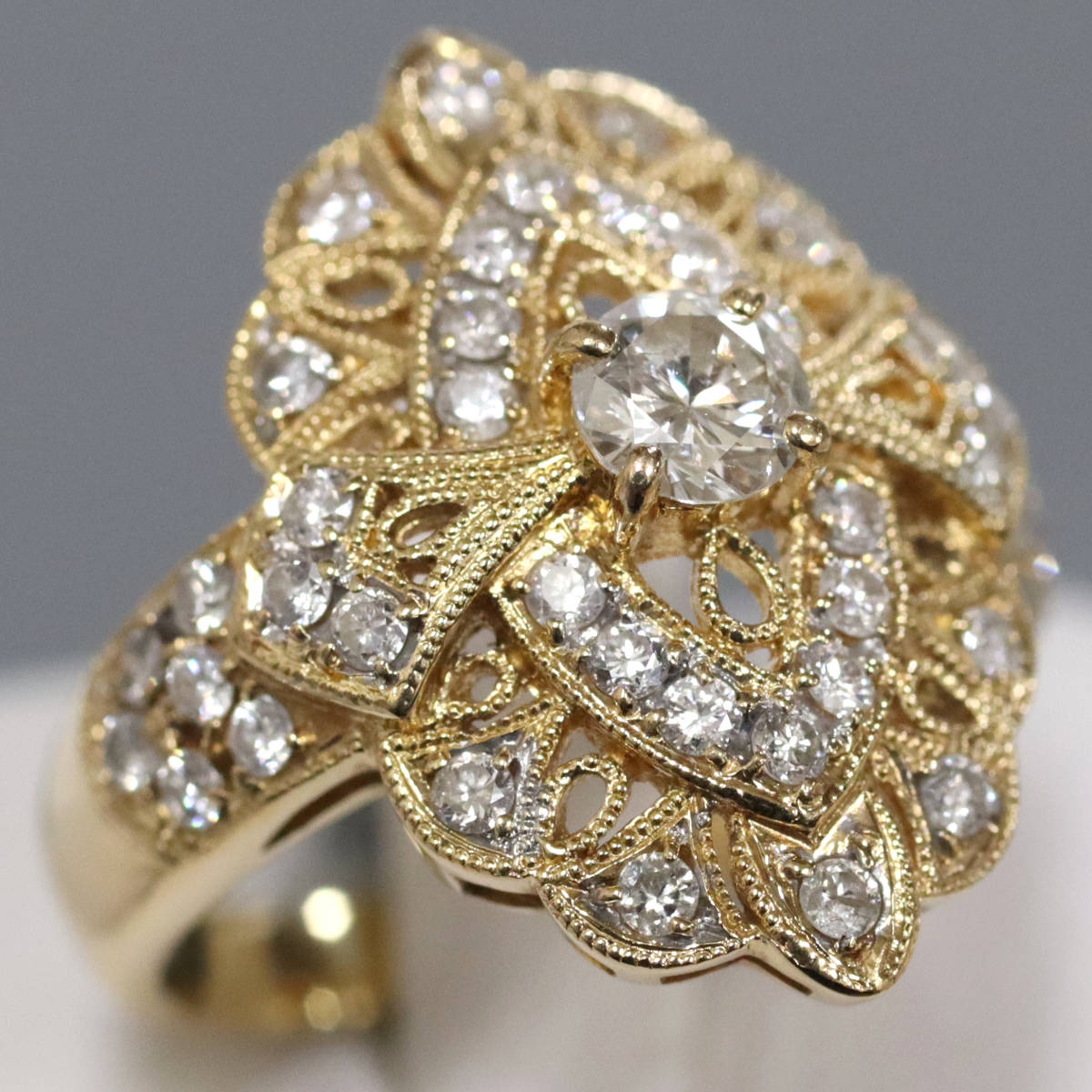 【楽天市場】【中古】K18ダイヤモンドリング D0.31 D0.58 6.8g #9.5 イエローゴールド：鴫原質店 楽天市場店