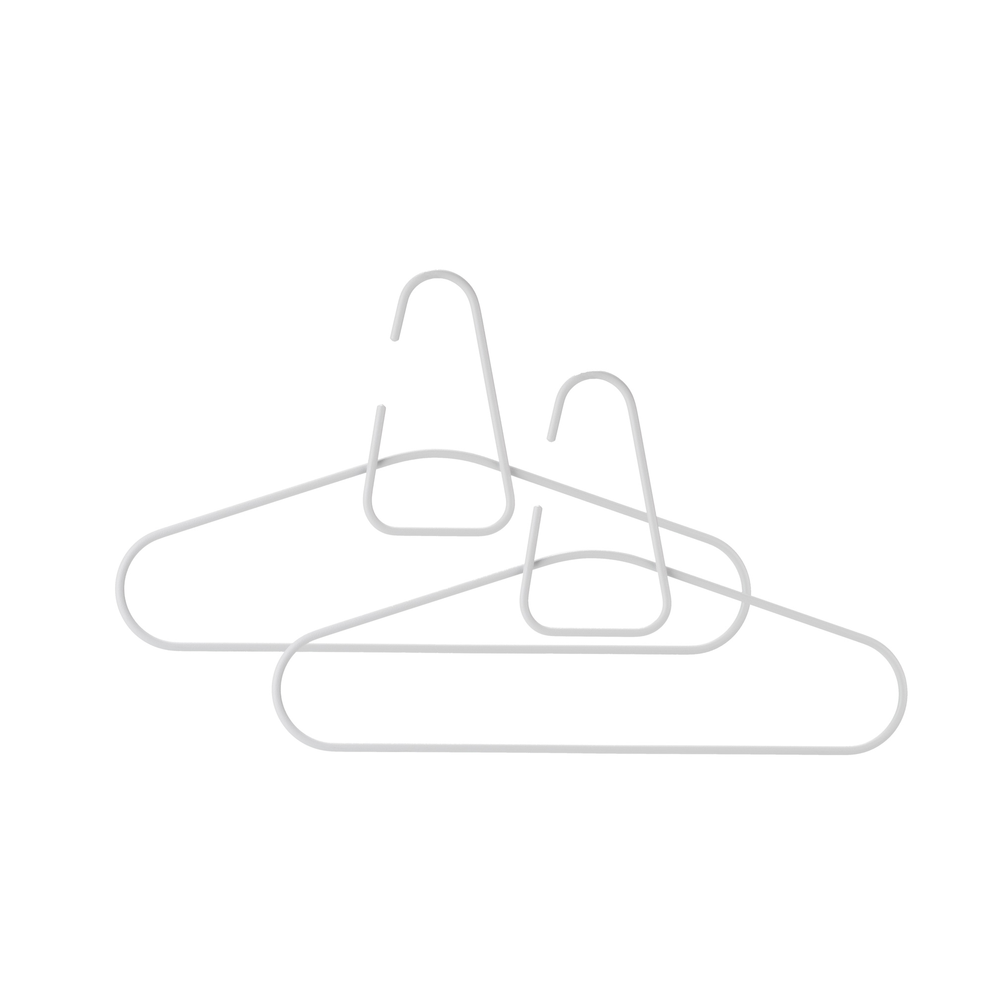 【楽天市場】ZONE DENMARK (ゾーンデンマーク) 2P ハンガー A-COLLECTION グレー12447：シカマインターナショナル