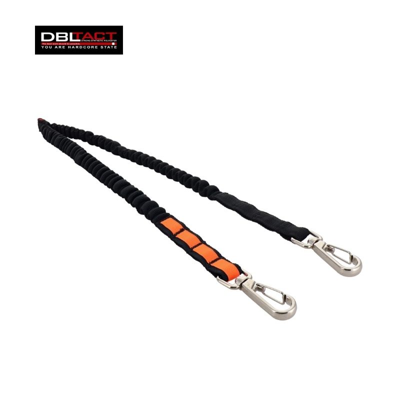 【楽天市場】DBLTACT(ダブルタクト) DT-ST-101BKO 布製安全コード ブラック×オレンジ ：島道具