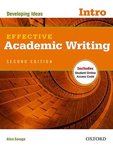 【楽天市場】Effective Academic Writing 2nd Edition Intro SB withoutnline ...