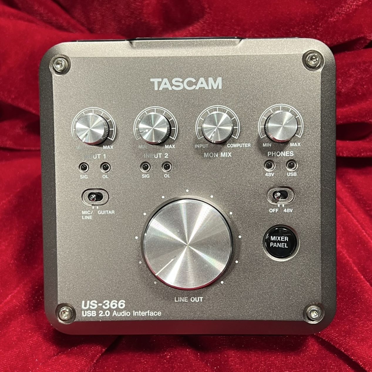 【楽天市場】【中古】TASCAM（タスカム） / US-366【USED】【立川店】(2500003743037)：島村楽器 USED SHOP