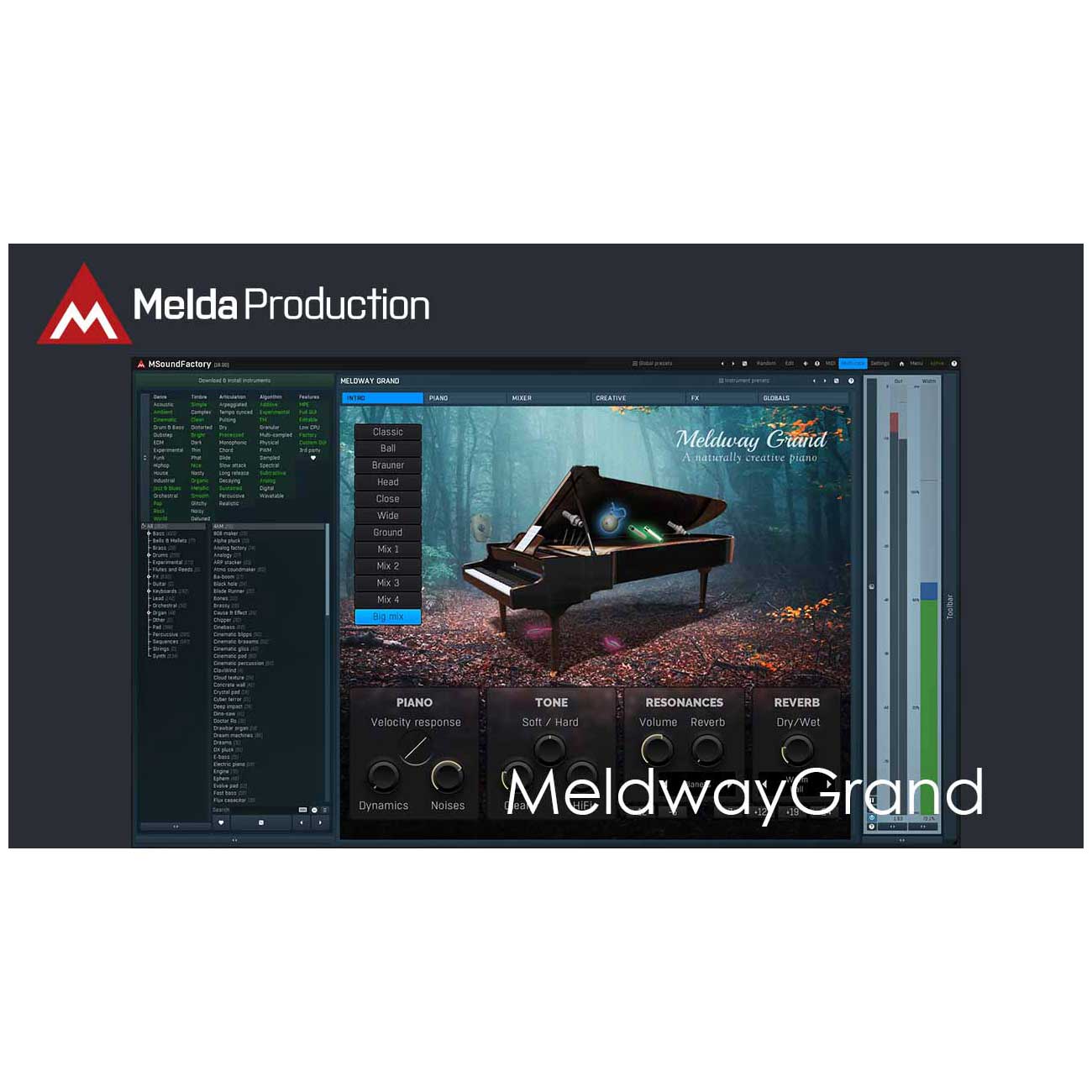 【楽天市場】[数量限定特価] MeldaProduction Meldway Grand：島村楽器