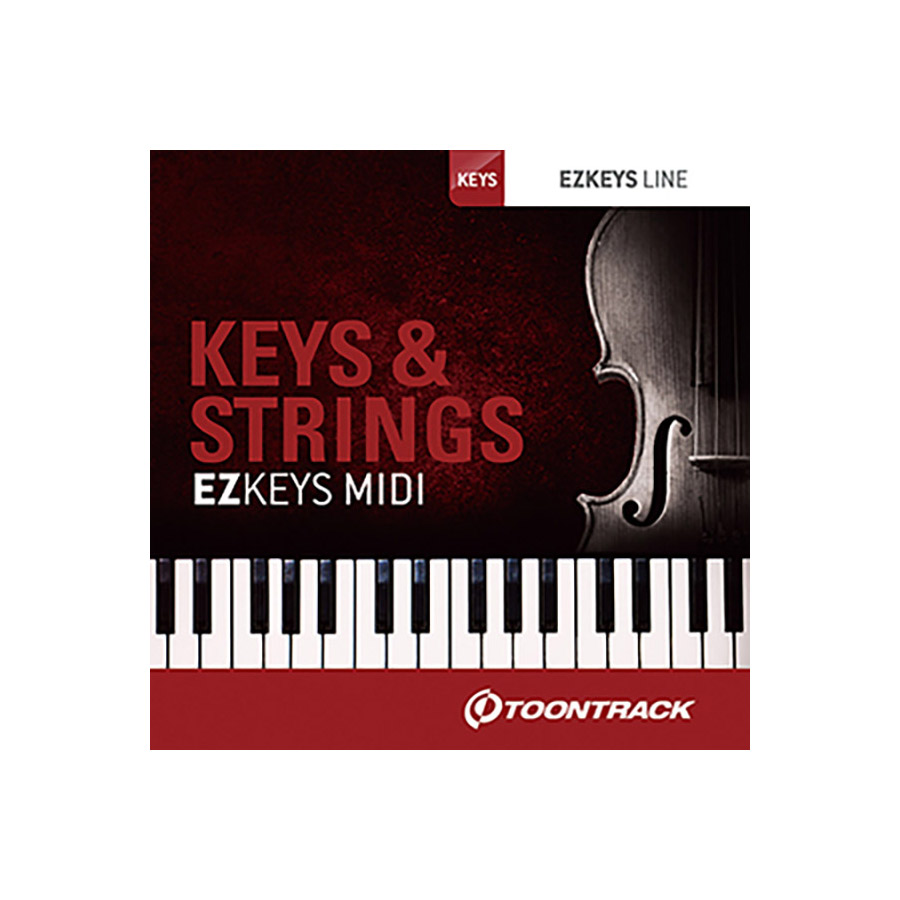 【楽天市場】TOONTRACK KEYS MIDI - KEYS & STRINGS トゥーントラック [メール納品 代引き不可]：島村楽器