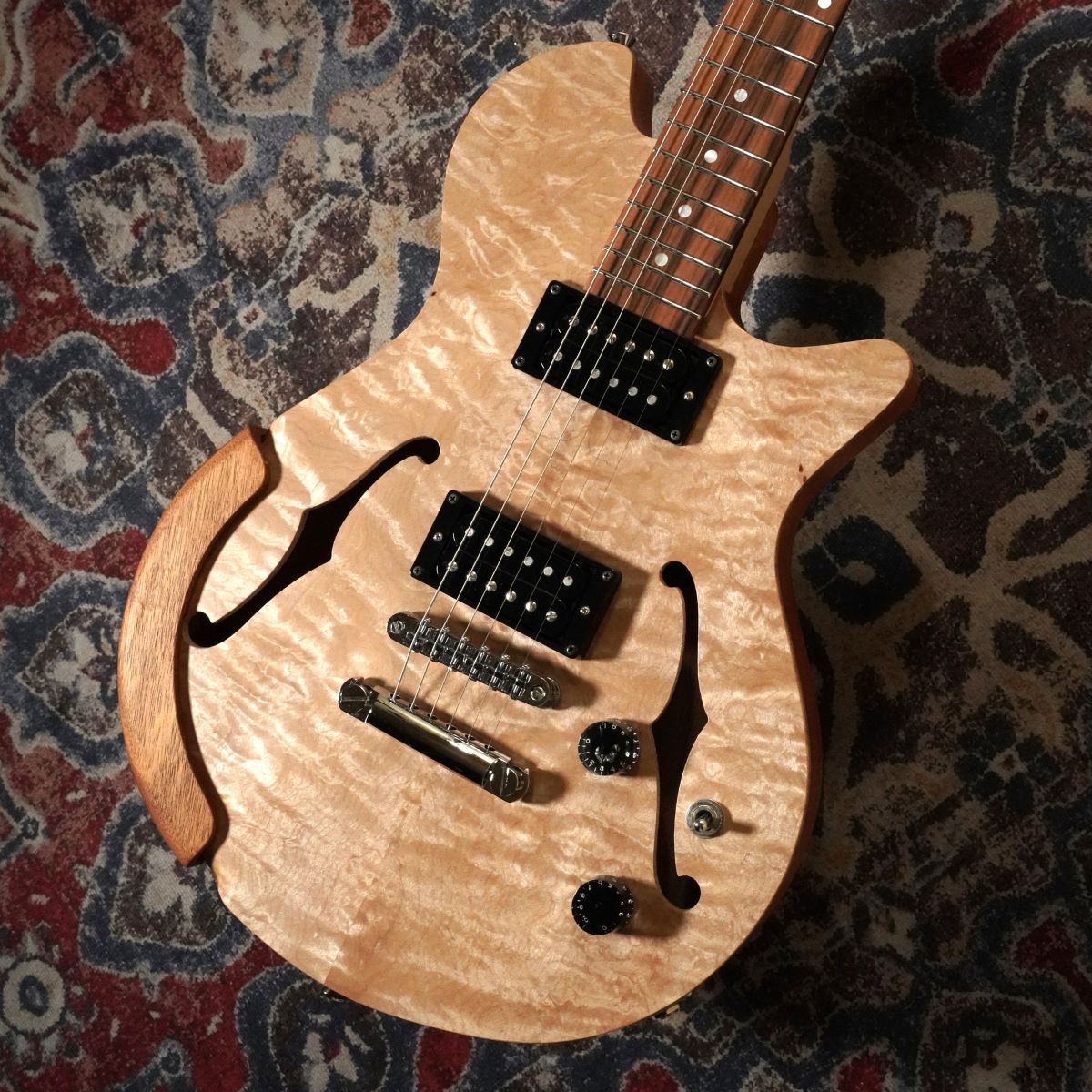 【楽天市場】dragonfly Maroon Custom 650 Chamber Selected Figured Maple Top セミ ...
