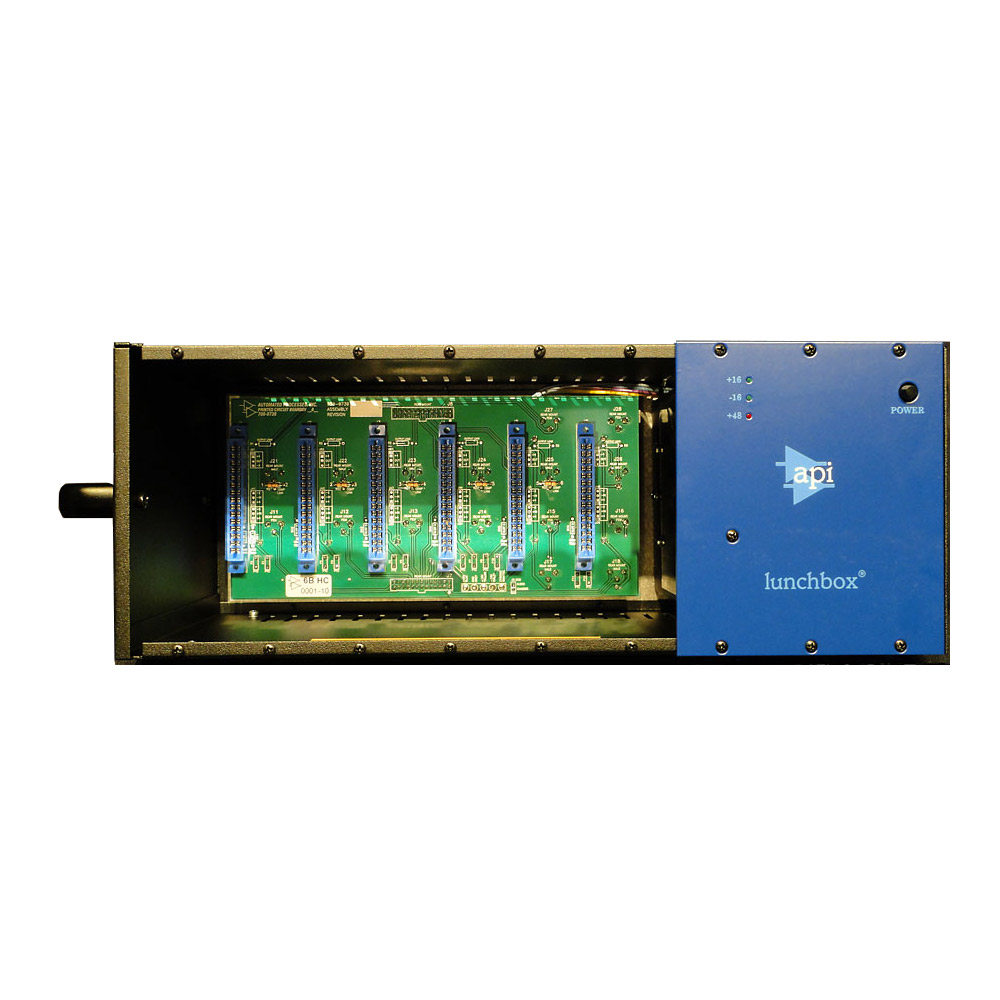 【楽天市場】API 6-slot lunchbox 500Series Portable Rack with bult-in Power ...