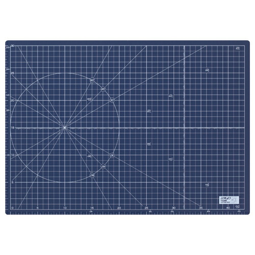 【楽天市場】オルファ 223BSNV ふたつ折りカッターマットA3ネイビー カッターマット ：ジムエール 楽天市場店
