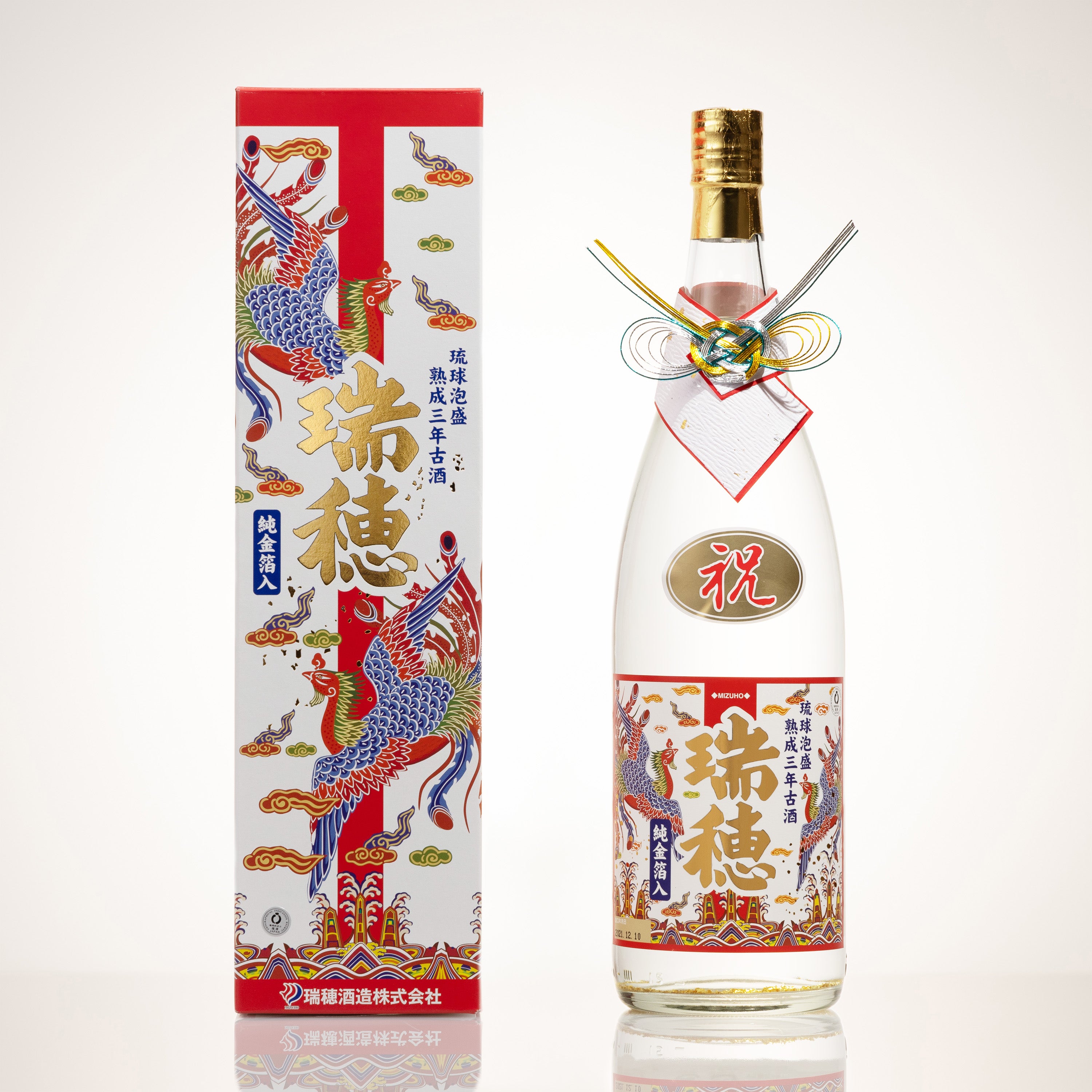 【楽天市場】瑞穂 熟成3年古酒 純金箔入り 25度：shimmer online 楽天市場店