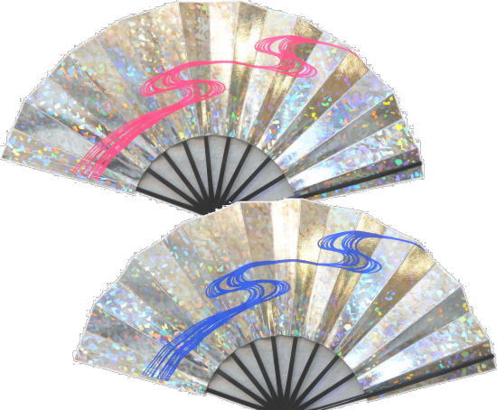 楽天市場】尺扇子≪金銀箔 流水 色紙≫赤 黒◇黒竹◇1尺【舞扇子】化粧