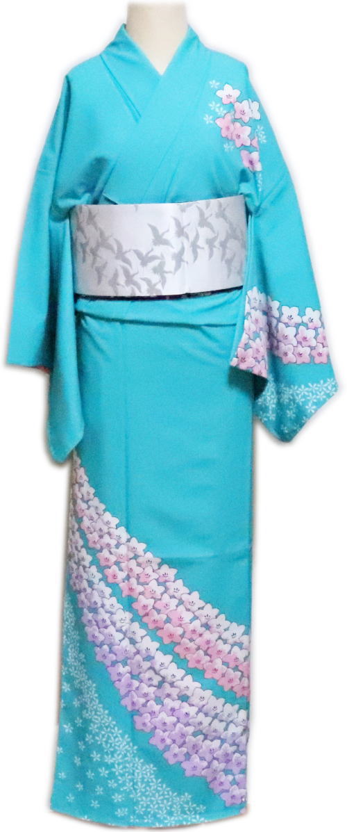 楽天市場】仕立上 絵羽“胴抜仕立 オレンジ地 金箔 スズキ「舞台衣装