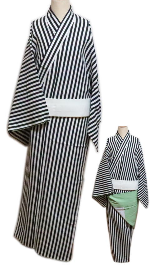 楽天市場】仕立上 男物 絵羽 附下“胴抜仕立”≪緑地 箔押葉≫八掛仕立