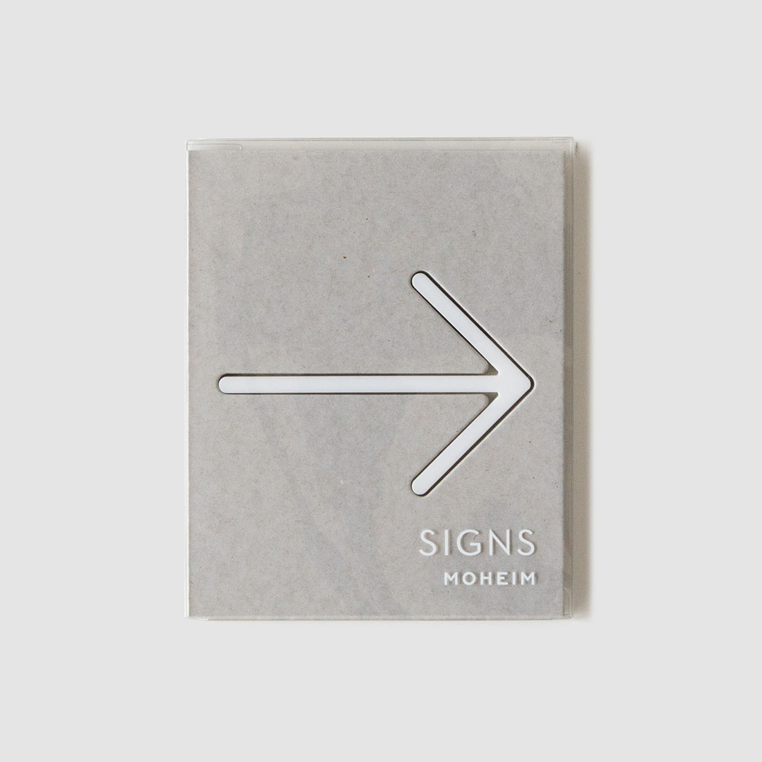 【楽天市場】MOHEIM SIGNS ARROW / ホワイト | 矢印 案内 プラスチック アクリル 新築 新築祝い ウォールステッカー ...