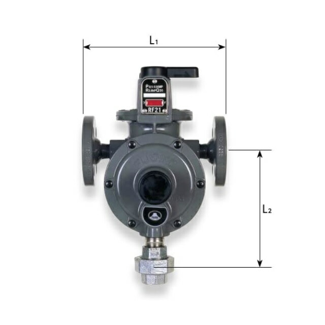 【楽天市場】【富士工器】RF21 LPガス 20k 自動切替式 調整器 フジコー：シンキ