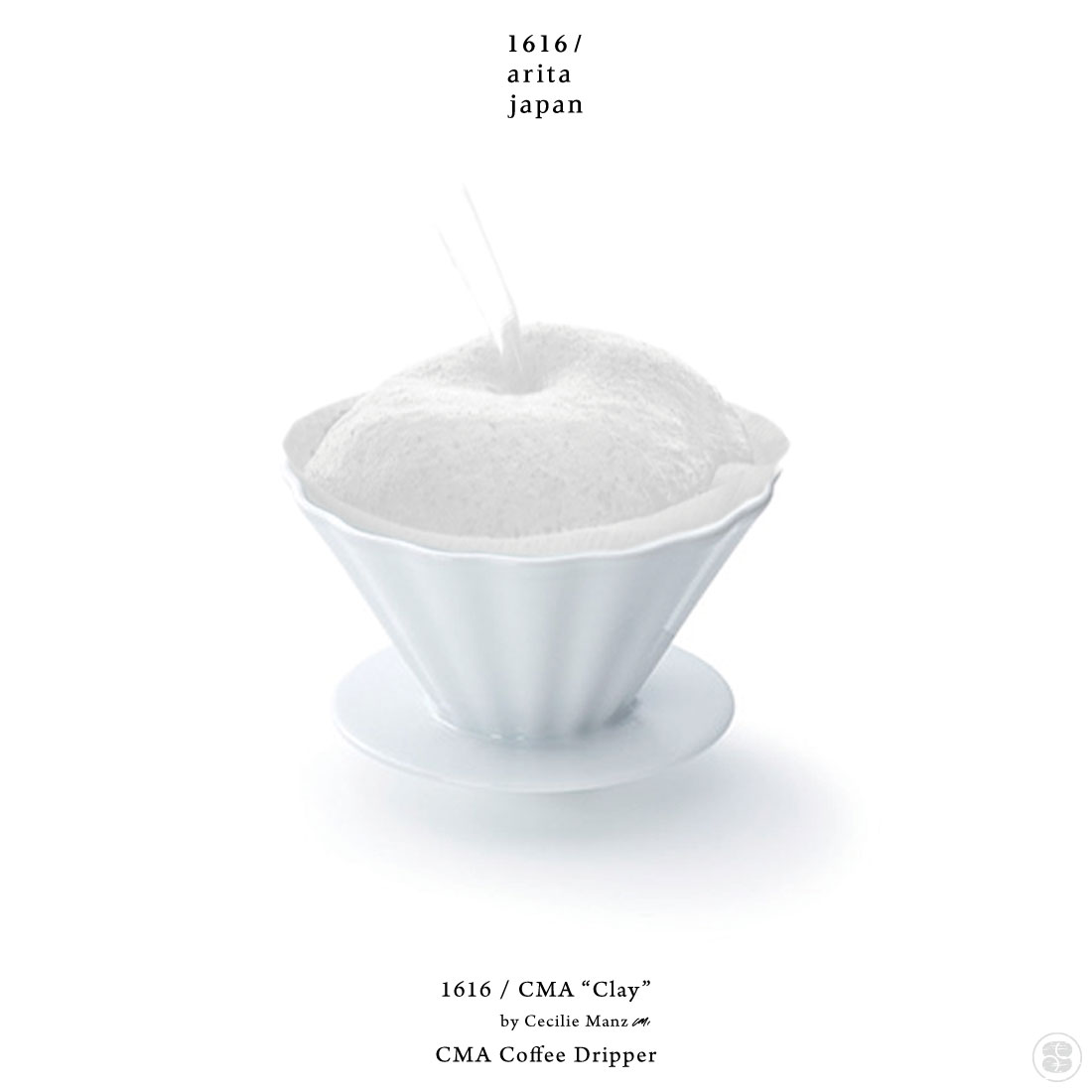 【楽天市場】1616 arita japan CMA “Clay” CMA CMA Coffee Dripper Cecilie Manz イチロクイチロクアリタジャパン コーヒードリッパー ...
