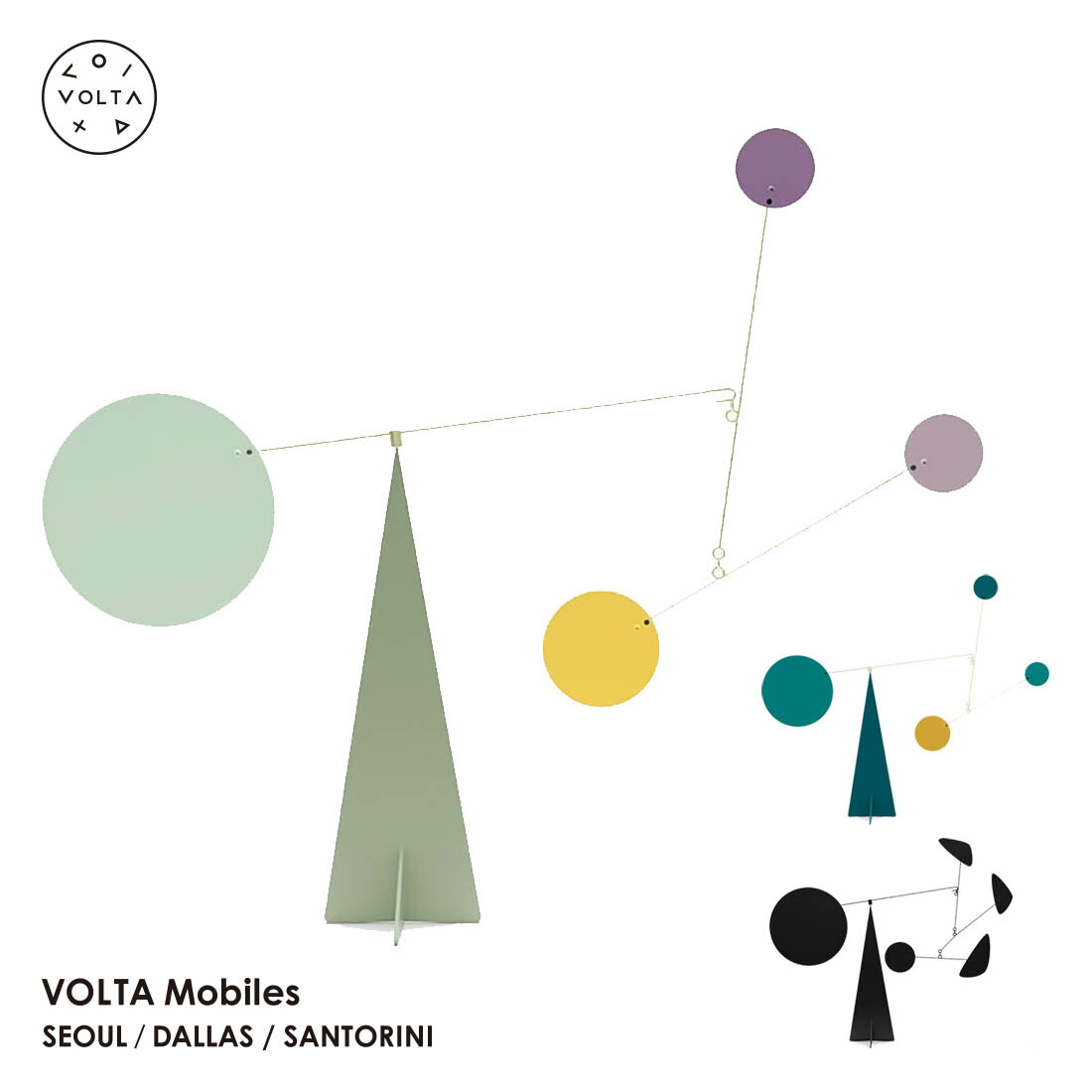 【楽天市場】VOLTA Mobiles ヴォルタモビール SEOUL ソウル DALLAS ダラス SANTORINI サントリーニ Oxto ...