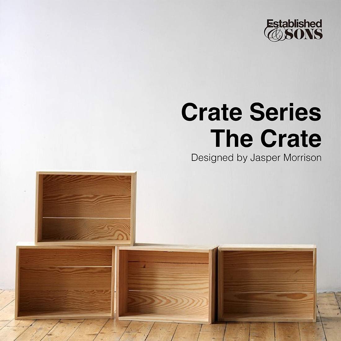 【楽天市場】Established&Sons エスタブリッシュドアンドサンズ Crate Series The Crate クレートシリーズ ...