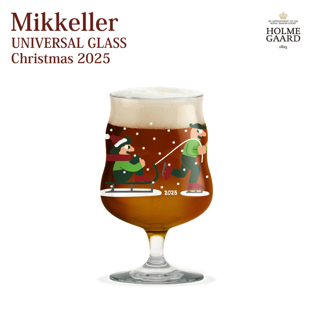 【楽天市場】【店舗クーポン発行中】HOLMEGAARD×Mikkeller UNIVERSAL GLASS Christma 2025 ホルム ...