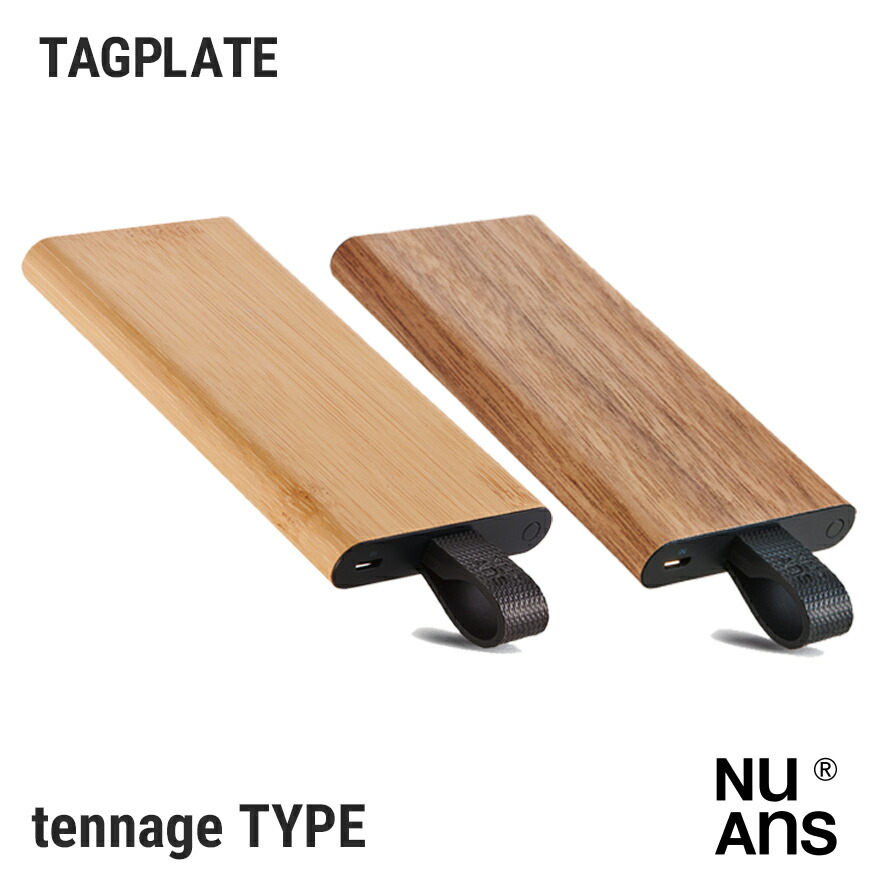 【楽天市場】NuAns ニュアンス TAGPLATE 《テナージュ》薄型大容量モバイルバッテリー PSE商品スマホ充電 iPhone iPad iPod 携帯用充電器 ケーブル 充電器 ...