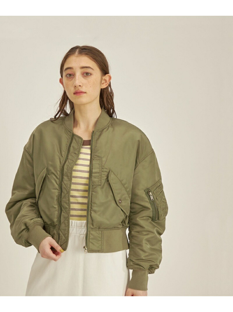 【楽天市場】【SALE／50%OFF】【SHIPS別注】Odub: MA-1 SHIPS WOMEN シップス ジャケット・アウター ムートンコート ブラック グリーン【RBA_E】【送料無料 ...