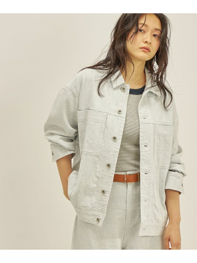 【楽天市場】【SALE／50%OFF】＜手洗い可能＞オーバーサイズ Gジャン right blue SHIPS WOMEN シップス ...