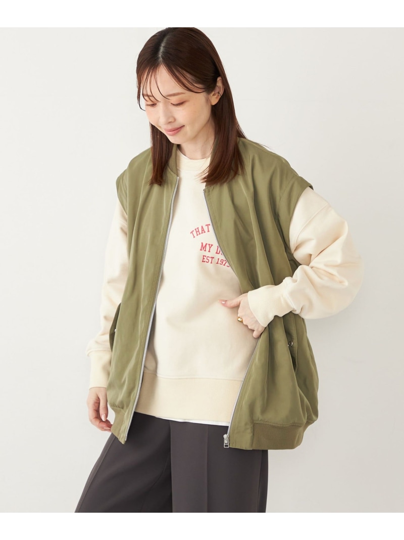 【楽天市場】【SALE／30%OFF】SHIPS Colors:＜手洗い可能＞2WAY MA-1 SHIPS Colors シップス ジャケット・アウター MA-1 ベージュ グリーン【RBA ...